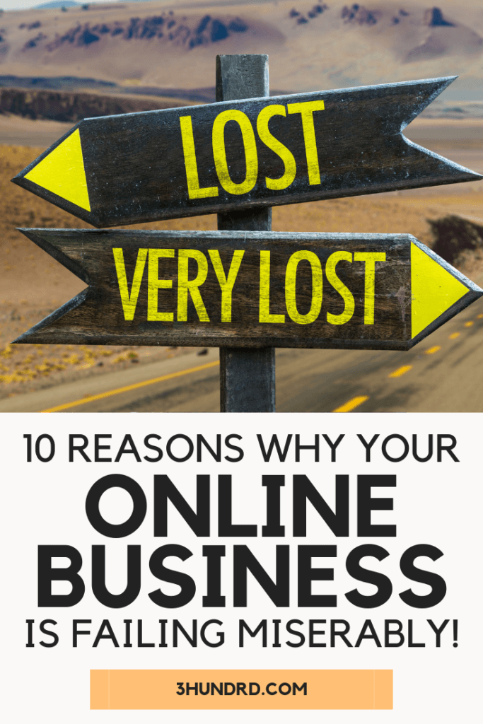 10 Not-So-Obvious Reasons Why Affiliate Marketers Fail - 3HUNDRD